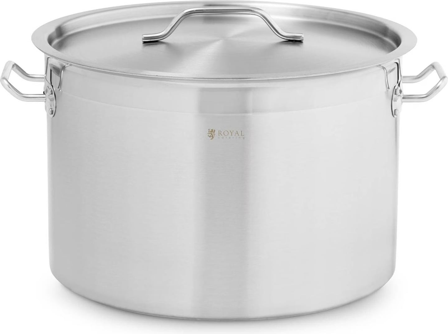 Royal Catering Edelstahl Kochtopf Induktion Topf Suppentopf mit Deckel ...