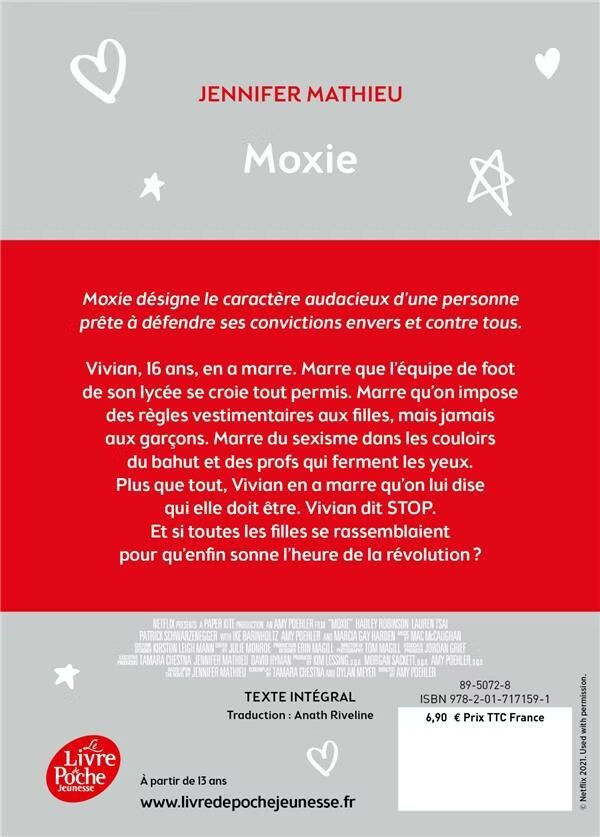 Moxie : trouve ta voie (Jennifer Mathieu, Français) - Galaxus