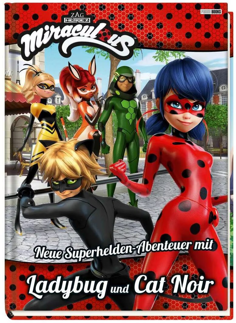 Panini Miraculous: Neue Superhelden-Abenteuer mit Ladybug und Cat Noir ...