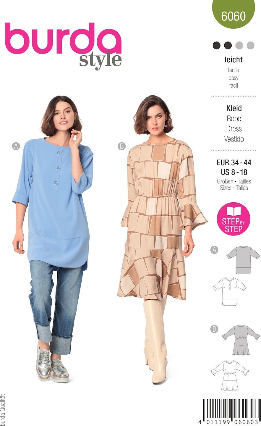 Schnittmuster Tunika & Kleid - kaufen bei Galaxus