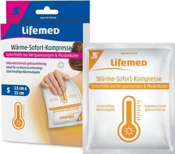 Lifemed Heat Instant Compress 15 x 13 cm white (1 x, 1950 ml) - Galaxus