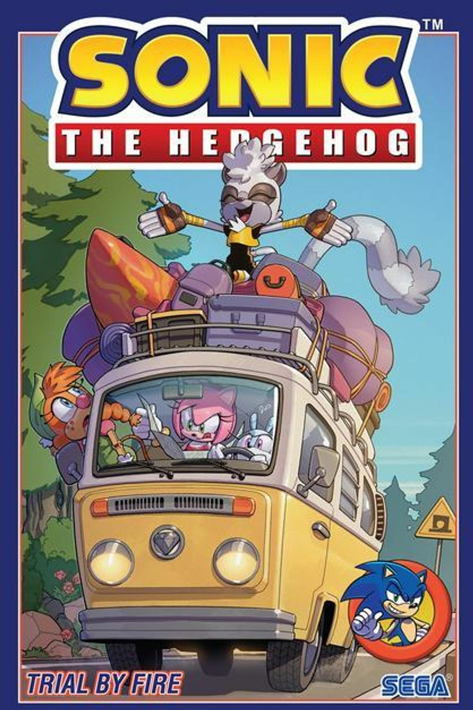 Sonic the Hedgehog, Vol. 12: Trial by Fire (English, Evan Stanley, Adam ...