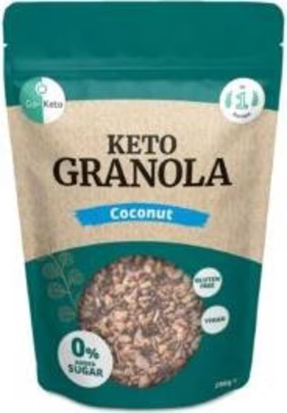 Go-Keto Granola coconut 290g (305 g) - buy at Galaxus
