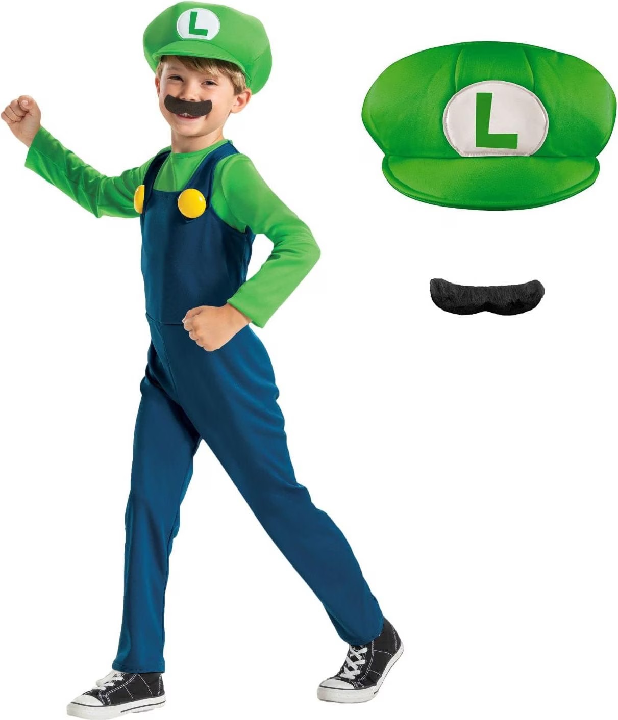 Jakks Pacific Super Mario Costume - Luigi (128) - kaufen bei Galaxus