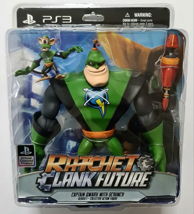 DC Direct Ratchet & Clan Future Series 1 Actionfiguren Captain Qwark ...