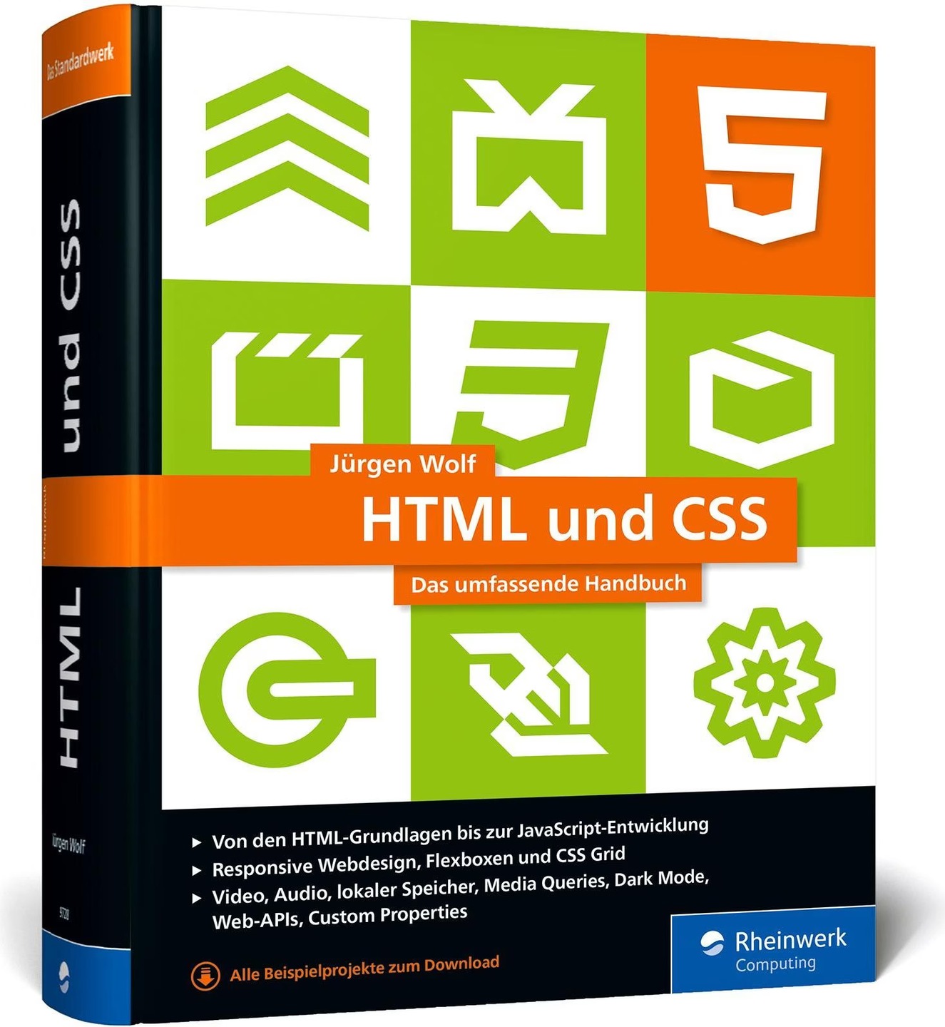 HTML et CSS (Allemand, Jürgen Wolf, 2023) - acheter sur Galaxus