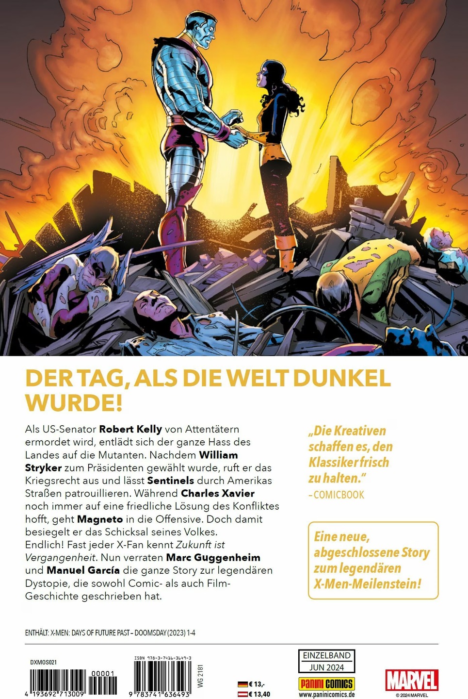 Panini X-Men: Zukunft ist Vergangenheit - Doomsday (Deutsch, Marc ...