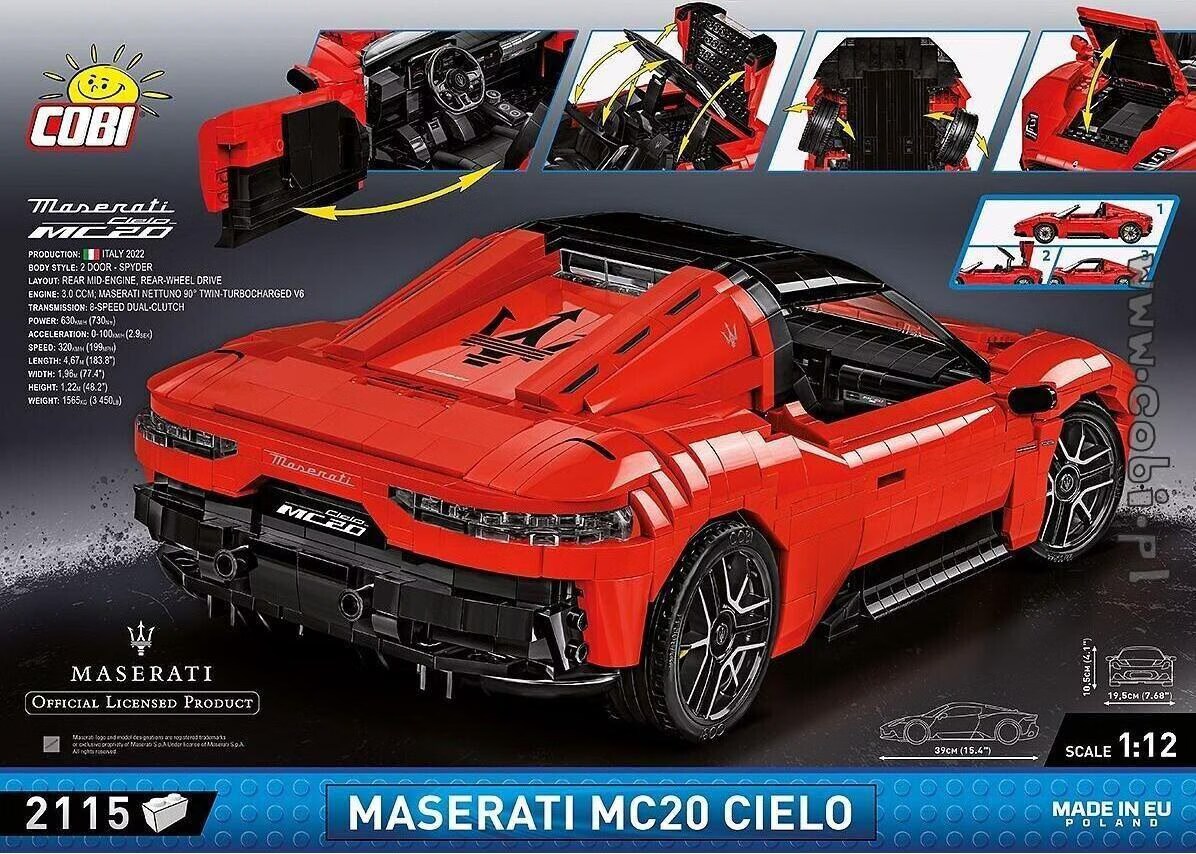 Cobi Maserati MC 20 Cielo - kaufen bei Galaxus