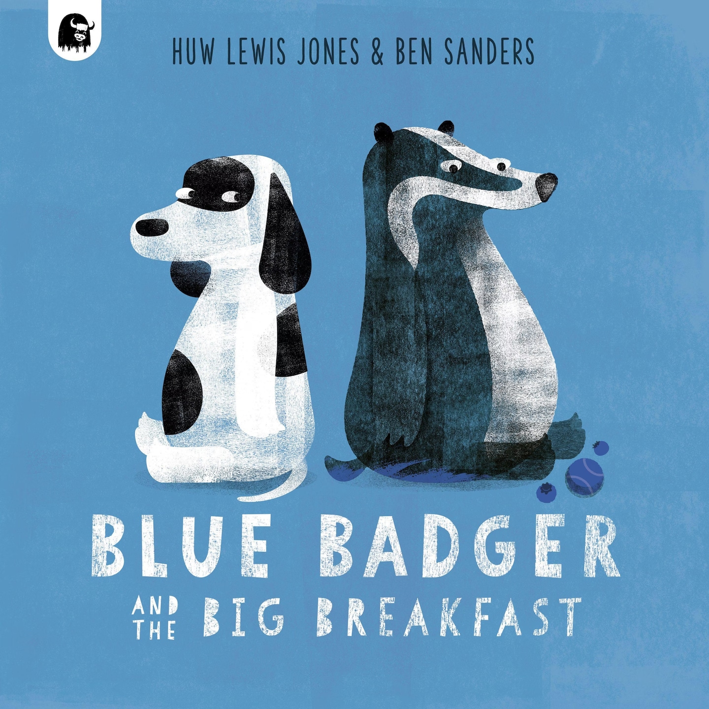 Blue Badger And The Big Breakfast (Englisch, Ben Sanders, Huw Lewis ...