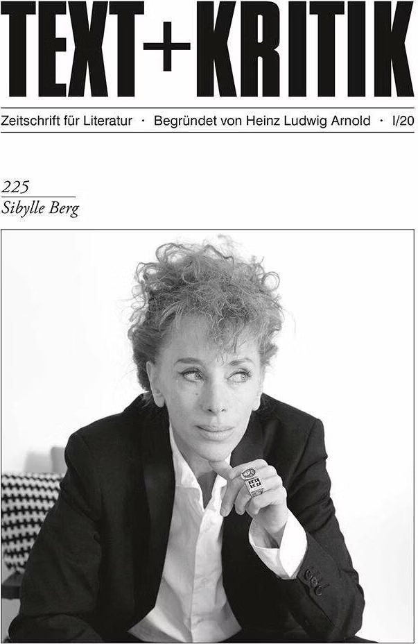 Sibylle Berg (Deutsch, Julia Schöll, Michael Scheffel, Steffen Martus ...