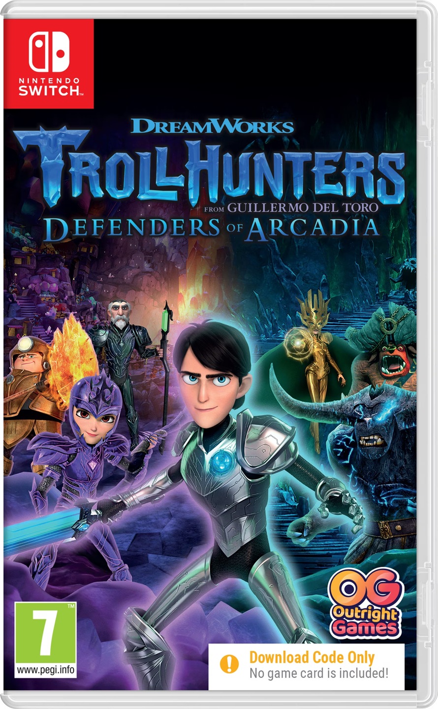Game TrollHunters: Defenders of Arcadia (Code-in-a-box) (Switch Lite ...