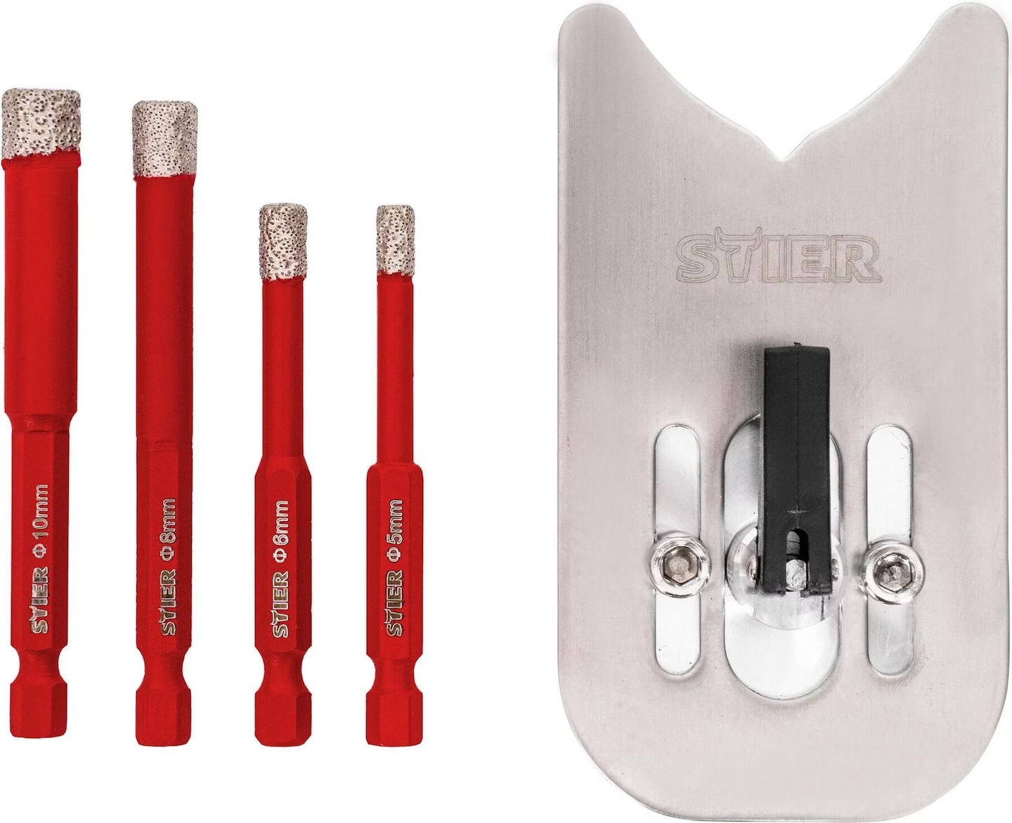 Stier Diamant-Fliesenbohrer Set 5 tlg. (5, 6) - kaufen bei Galaxus