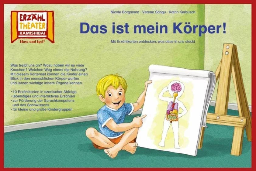 Das ist mein Körper! / Kamishibai Bildkarten (Deutsch, Nicole Borgmann ...