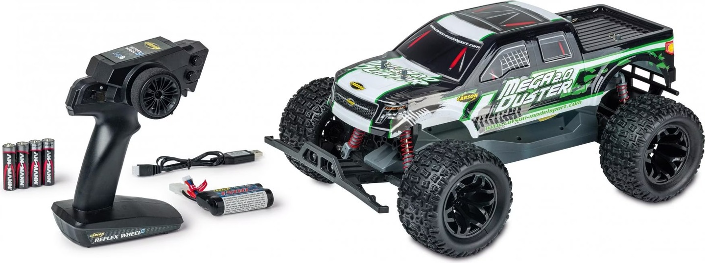 Carson Modellsport 1:10 FE Mega Duster 2.0 2.4G 100% RTR 1:10 RC ...