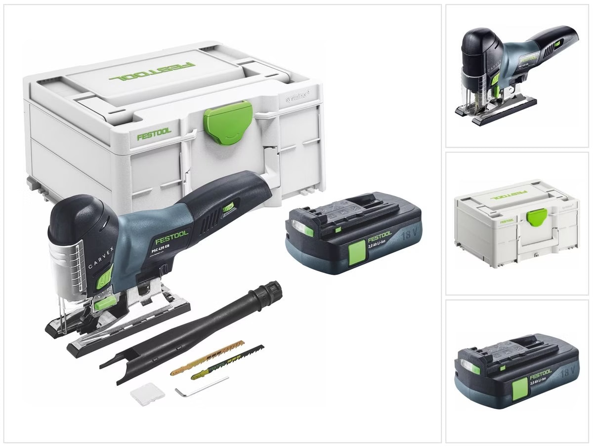 Festool CARVEX PSC 420-Basic Akku Pendelstichsäge 18 V 120 mm Brushless + 1x Akku 3,0 Ah + - Galaxus