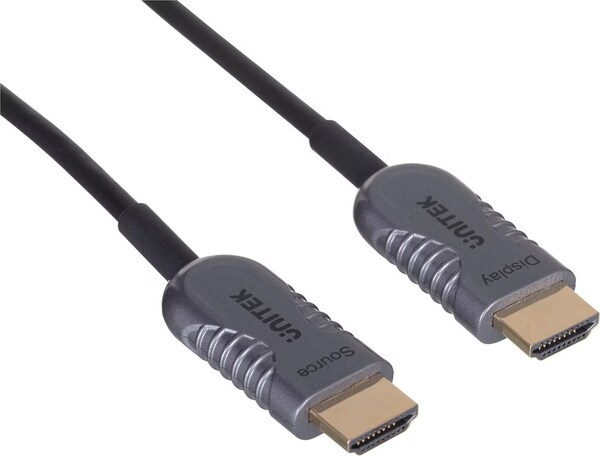 Unitek C11028DGY Optic Cable HDMI 15m (15 m, HDMI) - buy at Galaxus