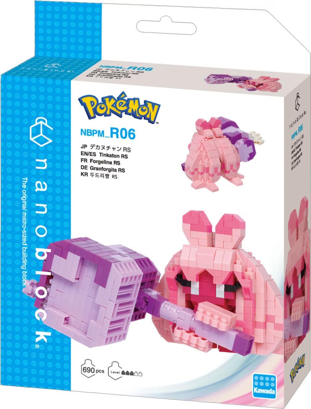 Nanoblock Pokémon Forgelina/Granforgita - kaufen bei Galaxus
