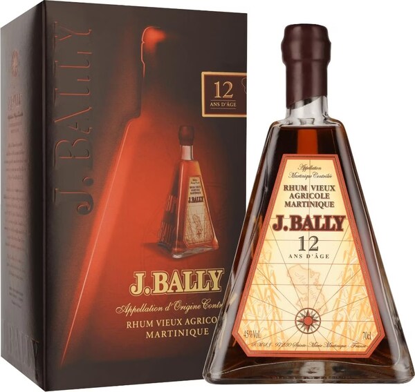 Bally J. Bally Rhum Vieux Agricole Martinique 12 Ans D'Âge 45% Vol. 0,7l in gift box (70 cl ...