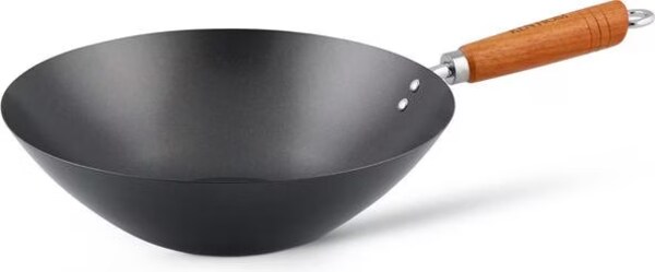 Ken Hom WOK CLASSIC Ken Hom (Holz, Karbonstahl, 31 cm, Wok Pfanne ...