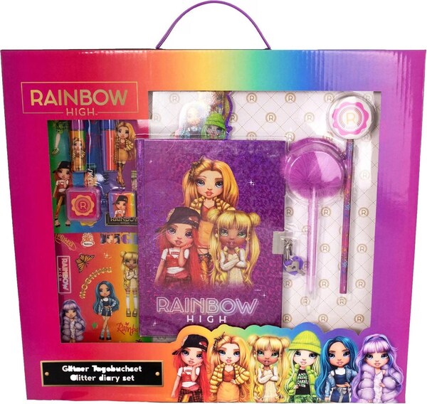 Undercover Rainbow High Diary Glitter-Set - kaufen bei Galaxus