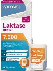 Sanotact Lactase 7,000 Direct 90 Mini-Lactose Tablets with Immediate ...