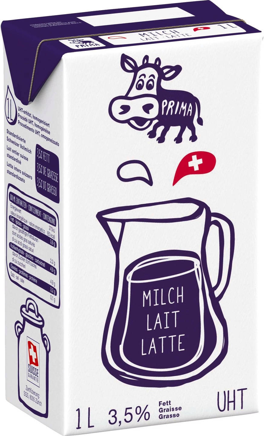 Prima Vollmilch (1 x 100 cl) - kaufen bei Galaxus