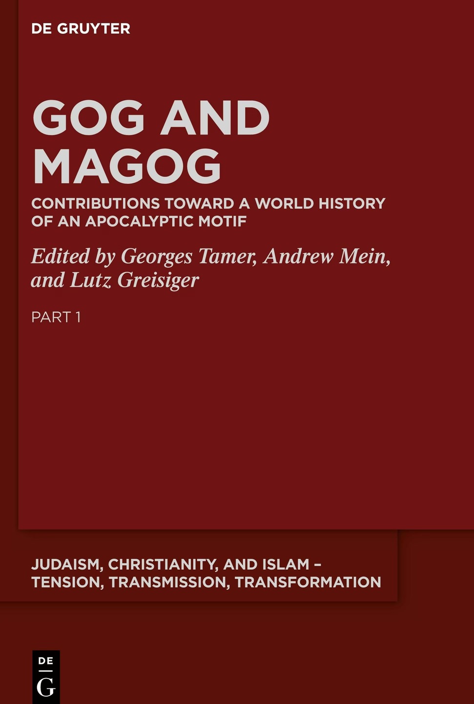 Gog and Magog (Englisch, Andrew Mein, Georges Tamer, Lutz Greisiger ...