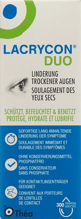Théa Lacrycon Duo (10 ml, 10 ml de collyre Lacrycon Duo) - Galaxus