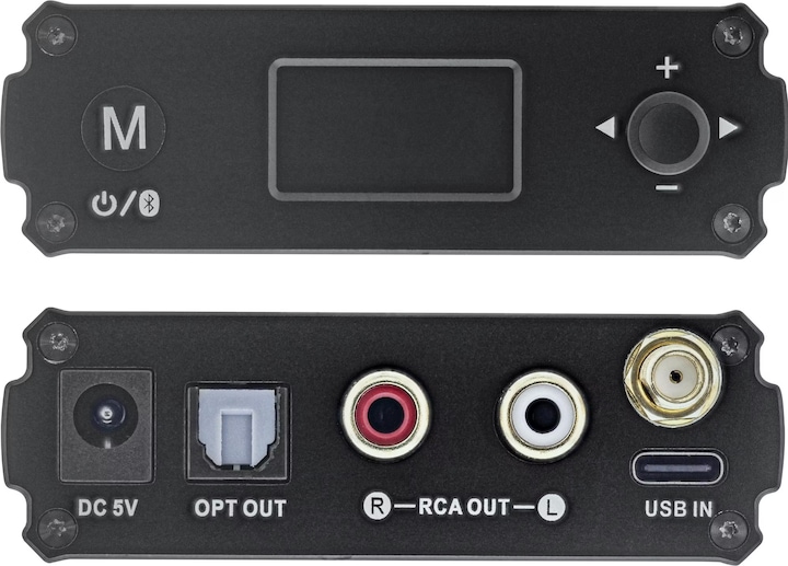 InLine Bluetooth 5.1 HiFi-Receiver & USB DAC, mit LCD (Empfänger) - Galaxus