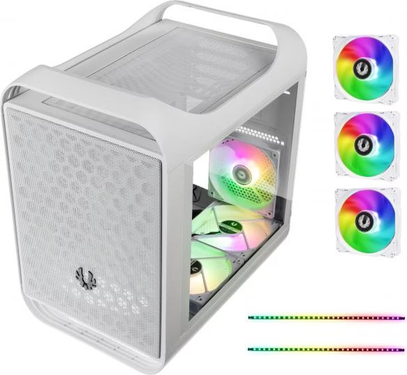 BitFenix Prodigy M 2022 ARGB Micro-ATX, Tempered Glass (mATX, Mini-ITX ...