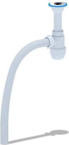 Ani Plast BOTTLE WASHBASIN TRAP 1 1/4X32+FLEX PIPE (Washing machine ...