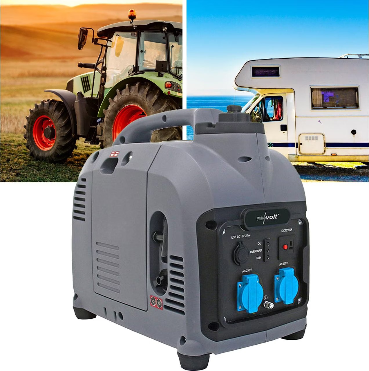 Revolt Inverter-Generator (2000 W, 4 l) - kaufen bei Galaxus