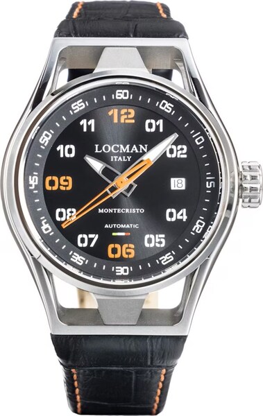 Locman Italy Montre Montecristo automatique Ref.0537 (Montre analogique ...