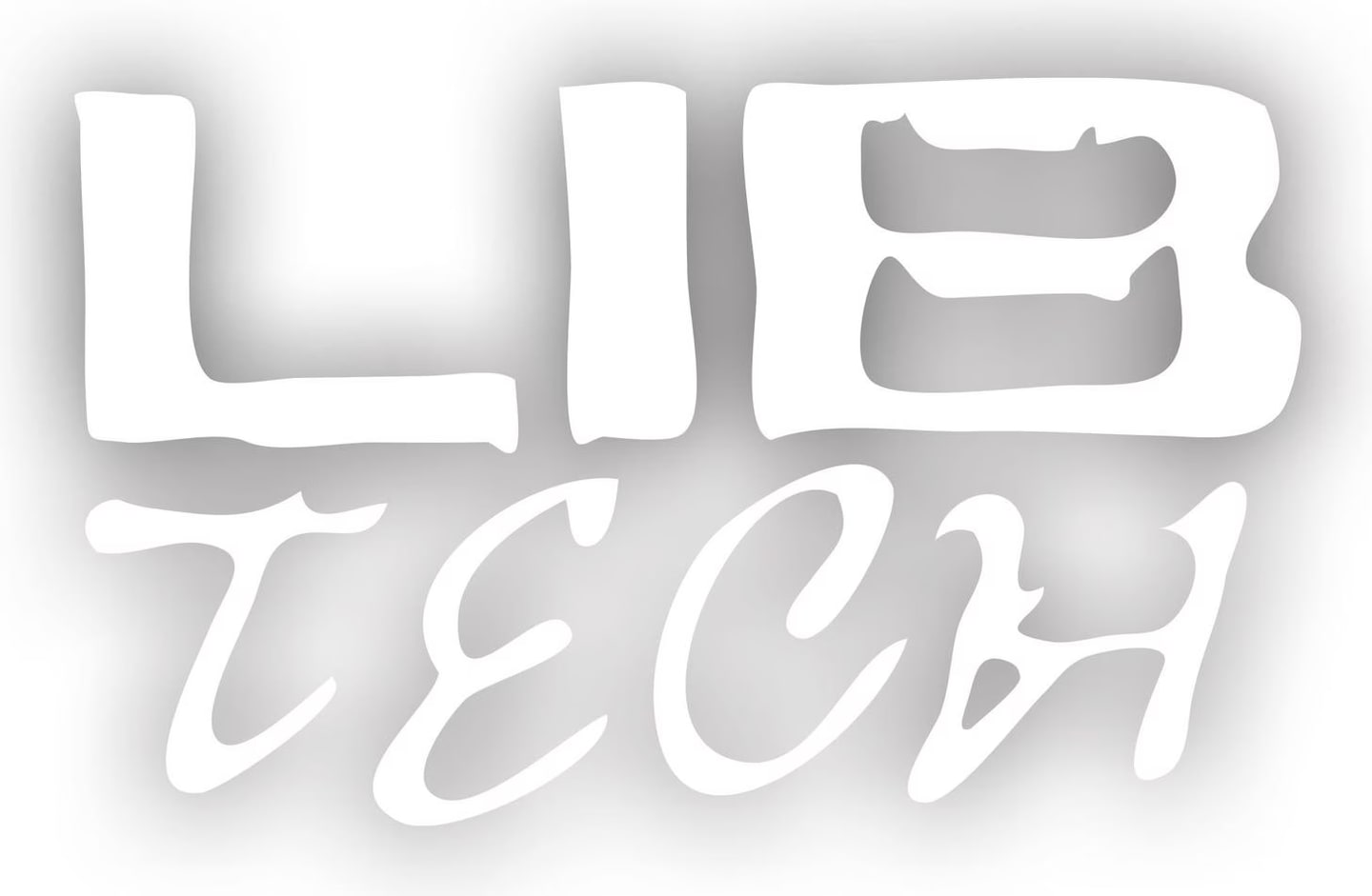 Lib Tech Stacked Logo Diecut Sticker 2025 - kaufen bei Galaxus