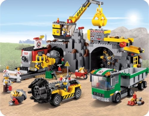 lego mining set instructions