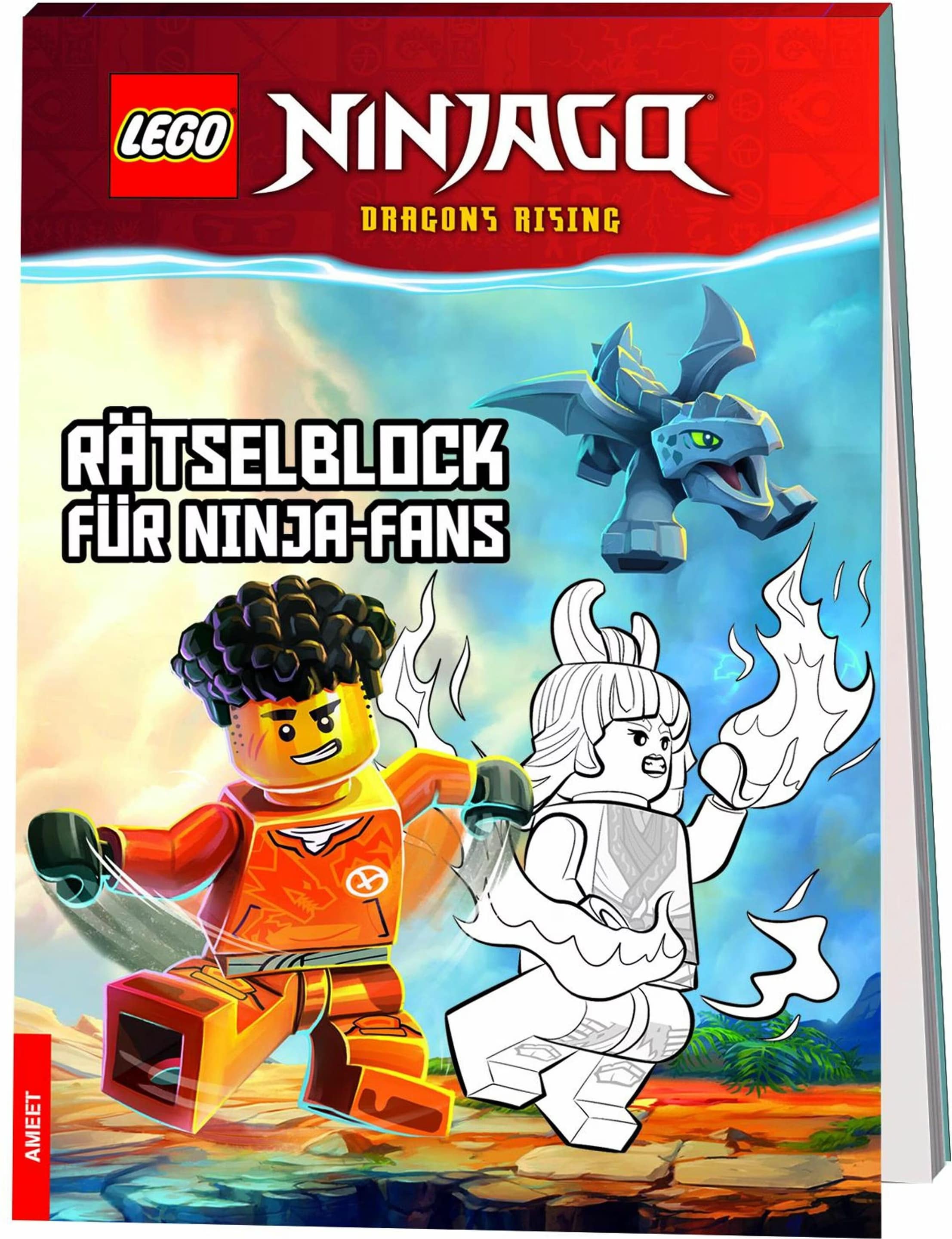 ninjago dragons rising coloring sheet